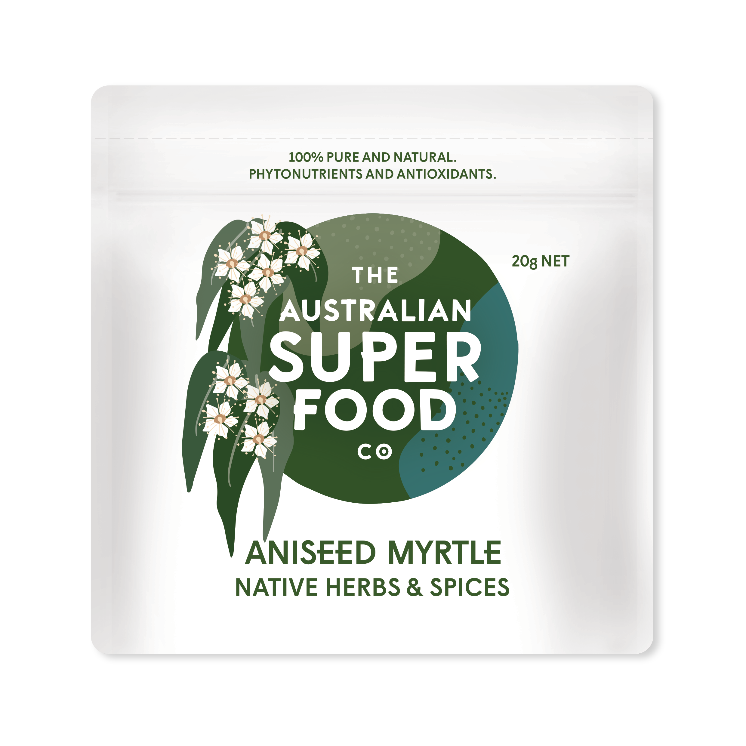 Flaked Aniseed Myrtle - 20g – Aus Superfood Co