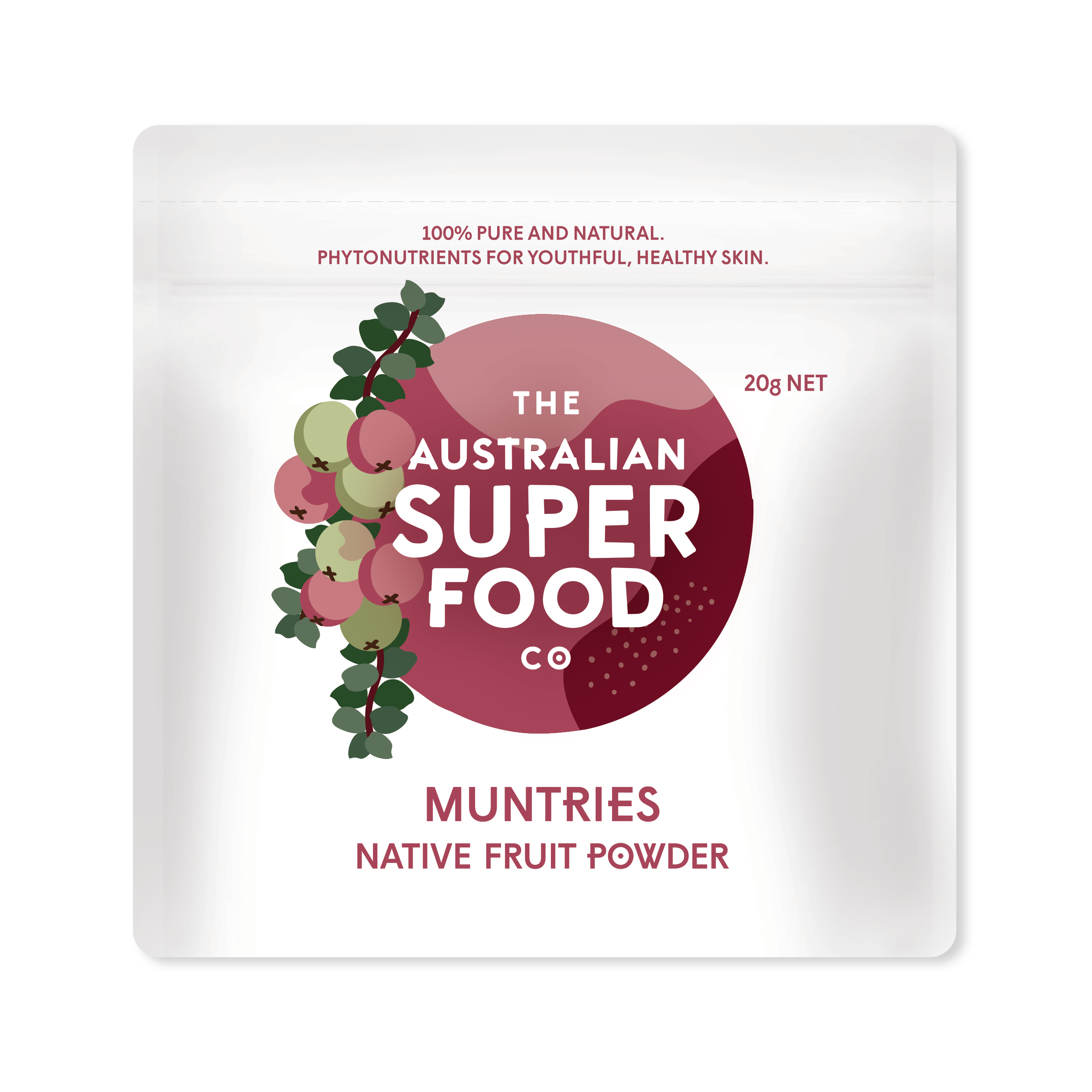 Freeze Dried Muntries - 20g – Aus Superfood Co
