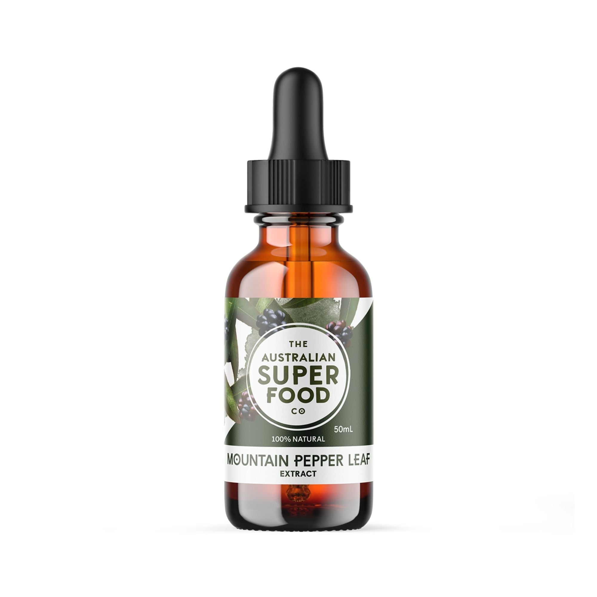 Mountain Pepper Leaf Extract 1:2 - 50ml – Aus Superfood Co