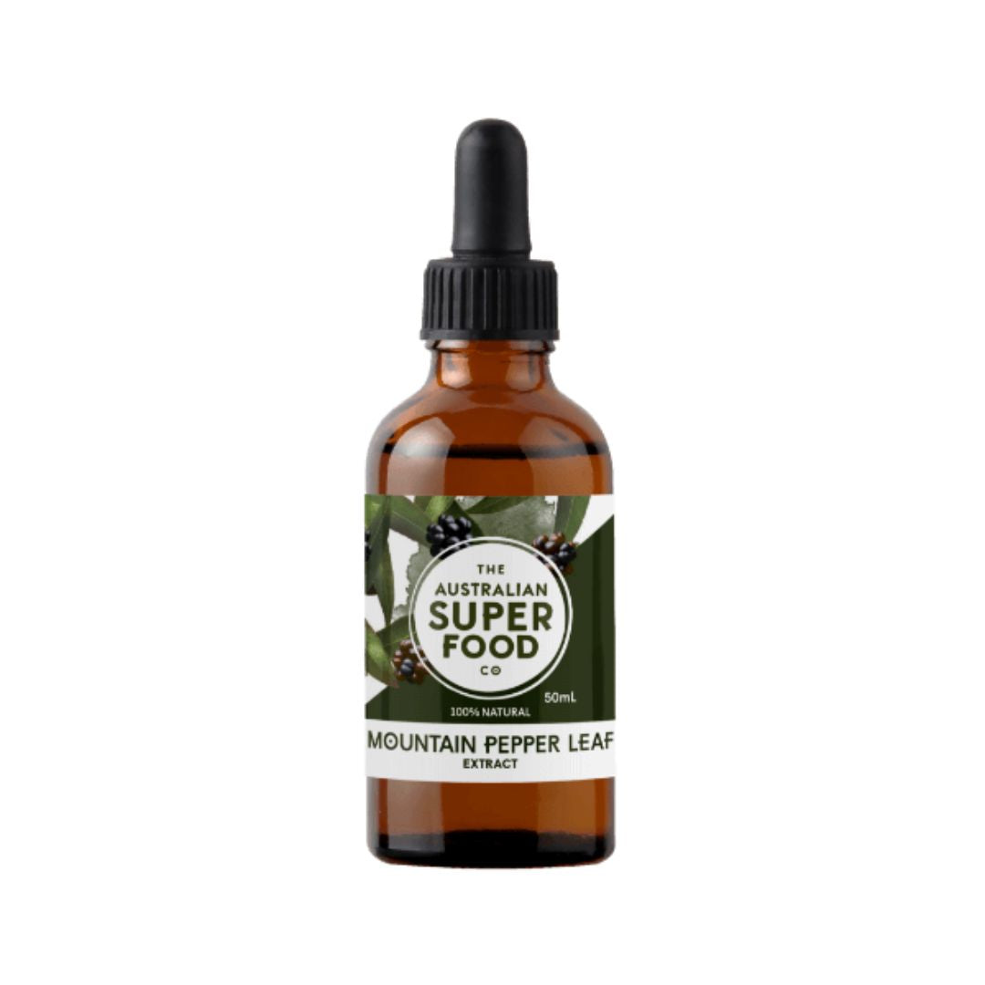 Mountain Pepper Leaf Extract 1:2 - 500ml – Aus Superfood Co