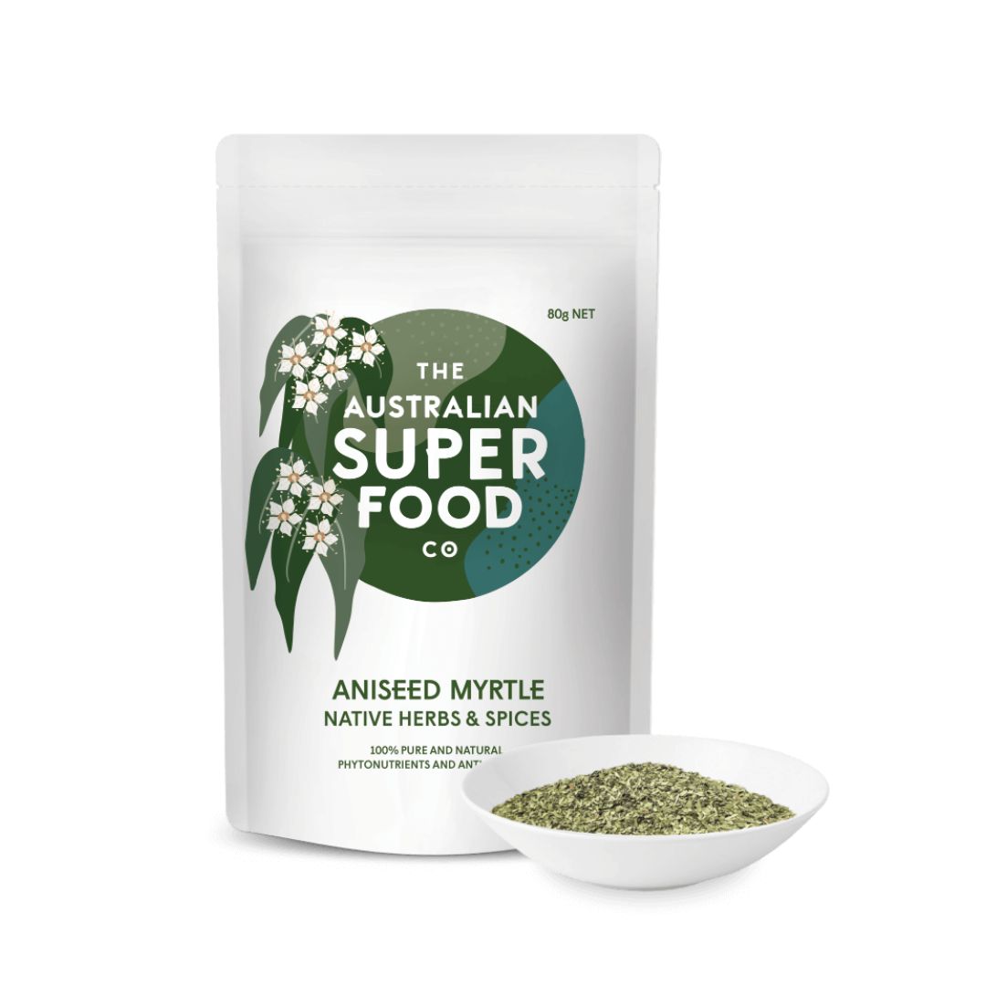 Flaked Aniseed Myrtle - 80g – Aus Superfood Co