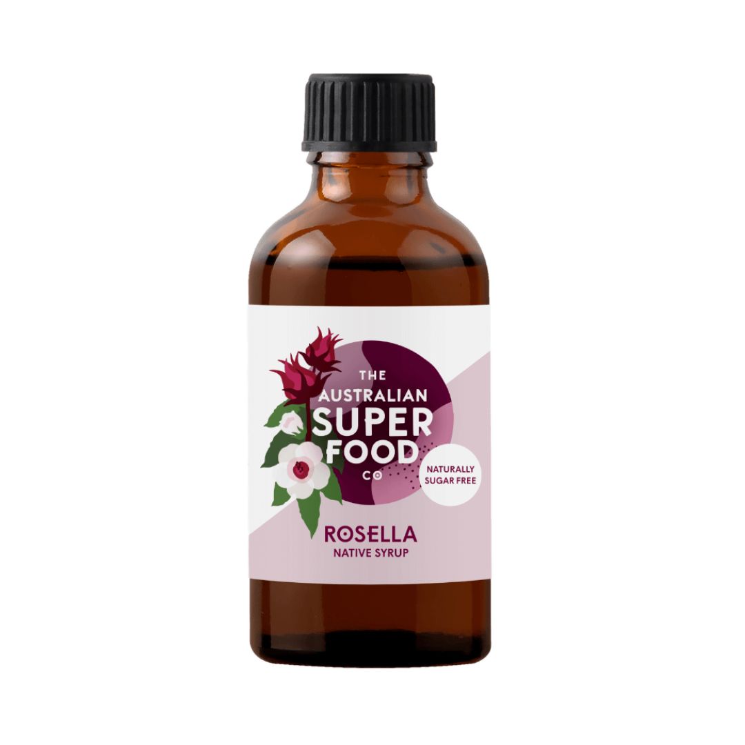 Rosella Native Syrup 1:2 - 50ml – Aus Superfood Co